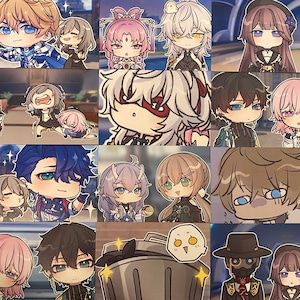 Hikari-honkai Star Rail Chibi 3x5 Print Postcard-sampo Gepard Jingyuan ...