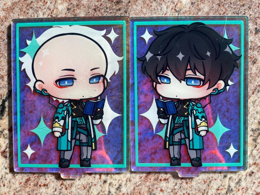 Hikari-honkai Star Rail Danheng Dan Heng Chibi Bald Double-sided ...