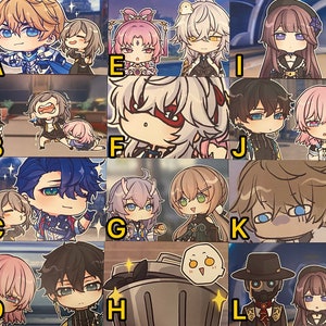 Hikari-honkai Star Rail Chibi 3x5 Print Postcard-sampo Gepard Jingyuan ...