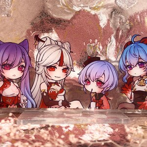 Hikari-genshin Impact Liyue Acrylic Stand-xiao/zhongli/hutao/xinyan ...