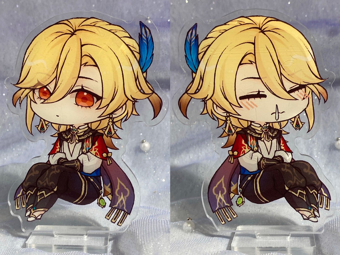 Hikari-genshin Impact Chibi Kaveh Double-sided With Different Facial ...