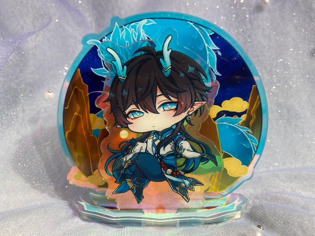 Hikari-honkai Star Rail Chibi Dan Heng Imbibitor Lunae - Etsy