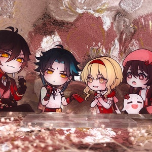 Hikari-genshin Impact Liyue Acrylic Stand-xiao/zhongli/hutao/xinyan ...