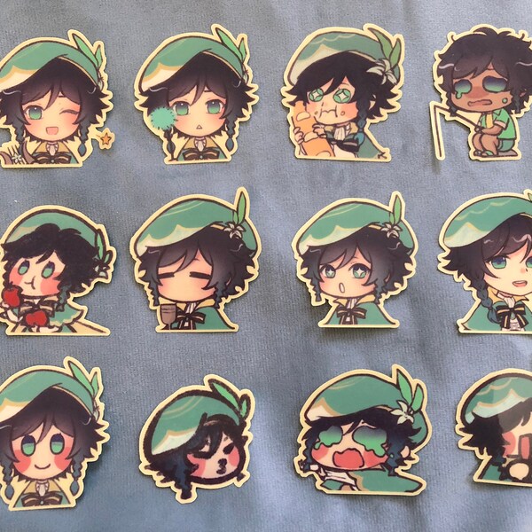 Venti Genshin Sticker - Etsy