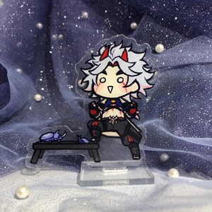 Hikari-genshin Impact Chibi Arataki Itto Double-sided With Different ...
