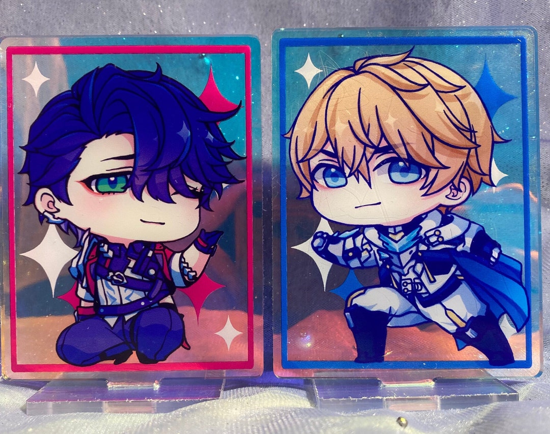 Hikari-honkai Star Rail Sampo Koski Gepard Landau Chibi Double-sided ...