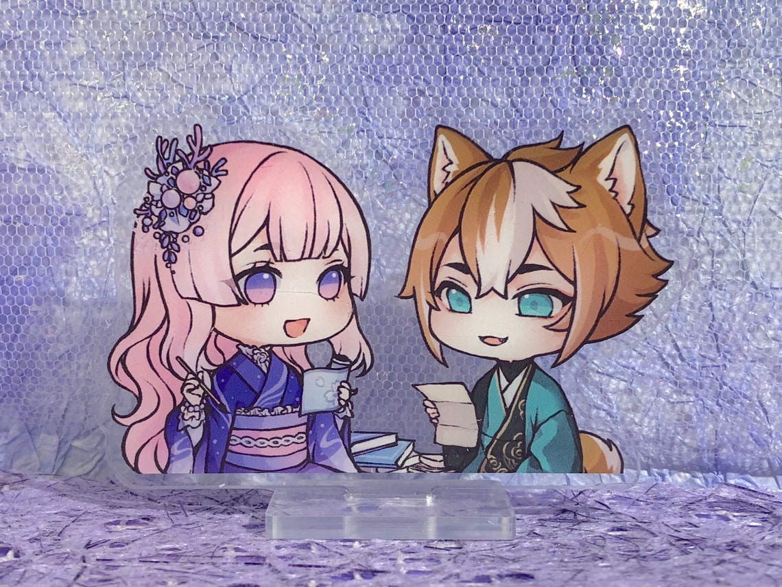 Hikari-genshin Impact 4 Sangonomiya Kokomi/gorou Chibi - Etsy