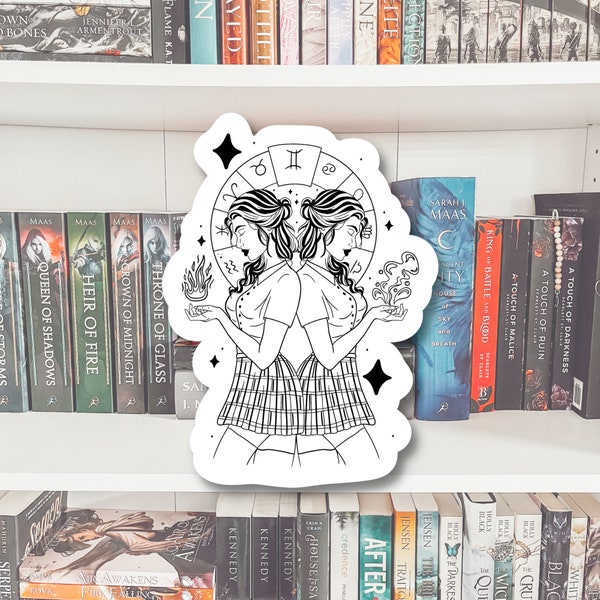 Zodiac Academy Book Acotar Stickers - Etsy