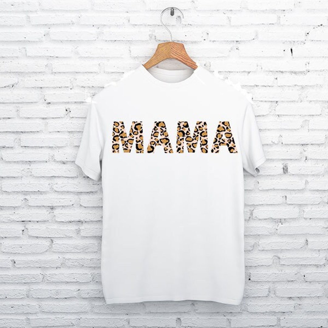 MAMA Leopard Shirt Plus Sizes Mom Life Bougie Sweatshirt - Etsy