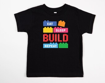 Eat Sleep Build - Etsy