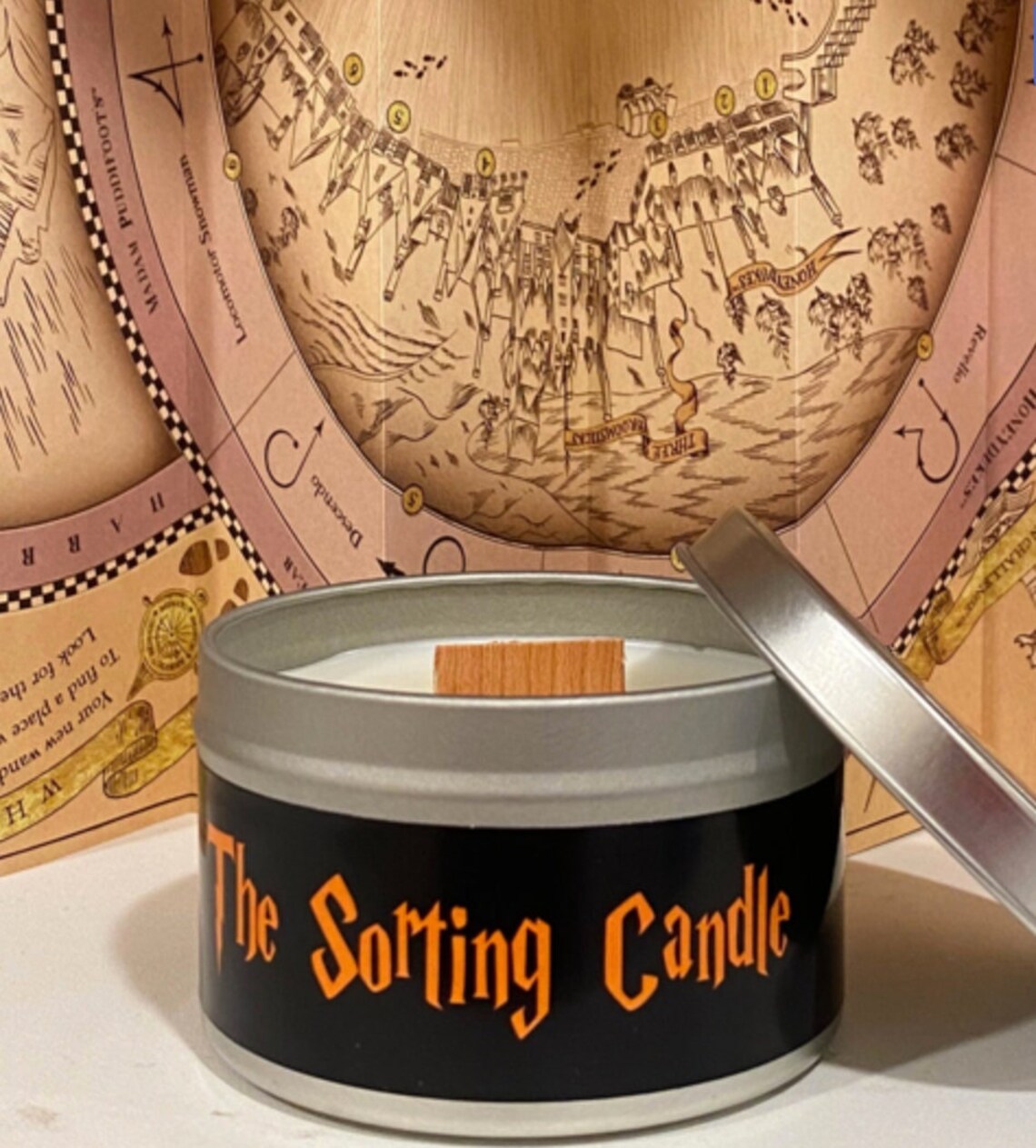The SORTING CANDLE (NEW Color Option)color Changing,wood Wick,easter, Mothers Day,book Scented ...