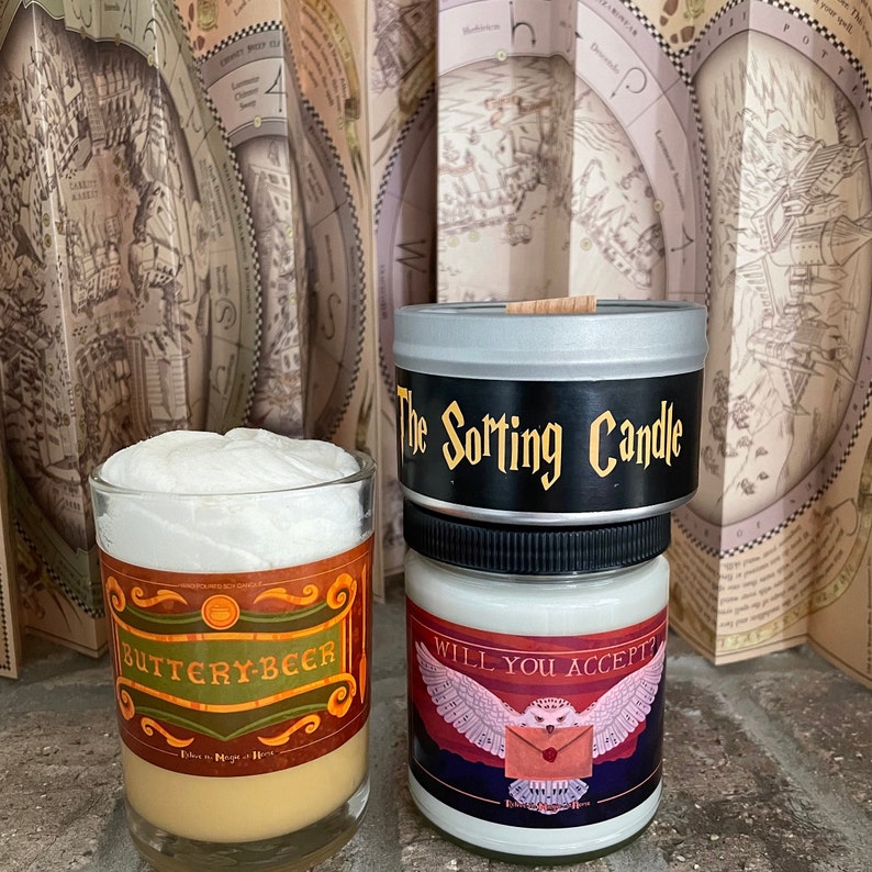 WIZARD CANDLE BUNLE| You Choose 3| Magic Candle| Wizard Sorting| Butter ...