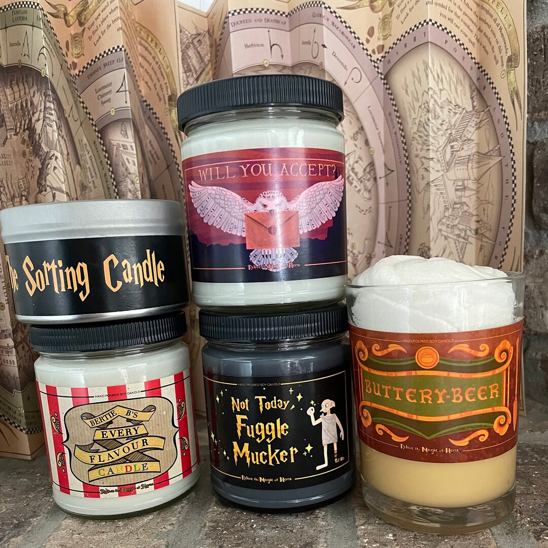 WIZARD CANDLE BUNLE| You Choose 3| Magic Candle| Wizard Sorting| Butter ...