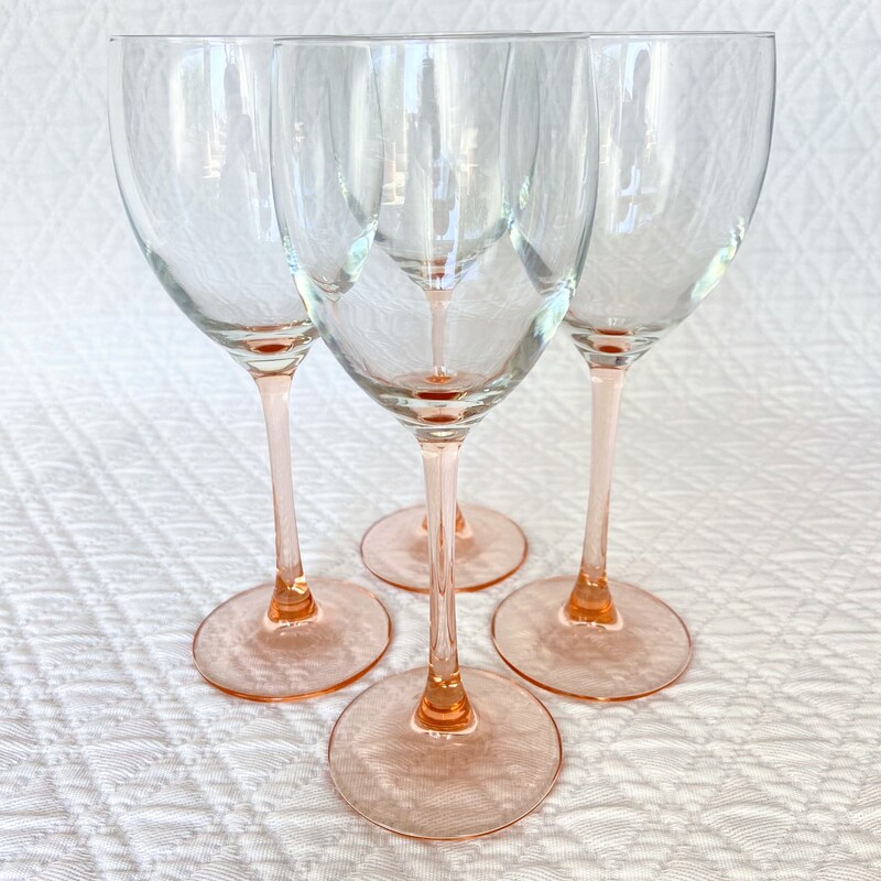 Pink Glassware - Etsy