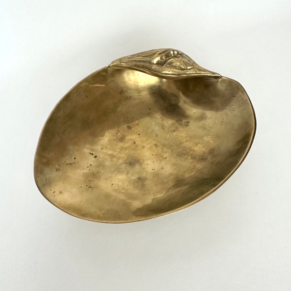 Brass Shell Dish - Etsy