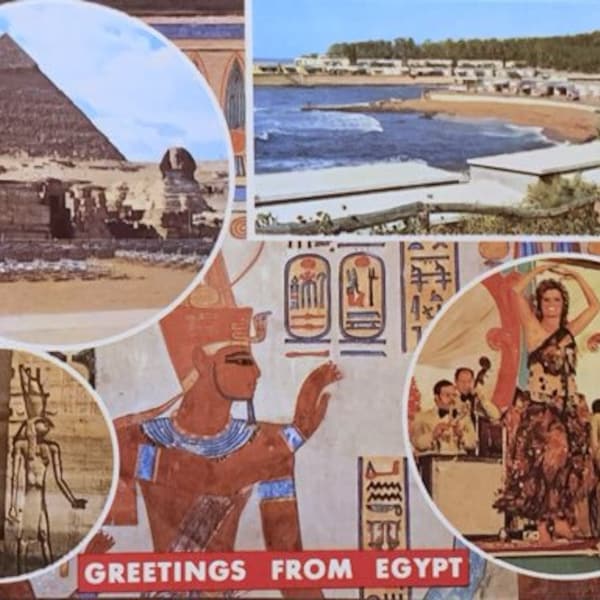 Egypt Postcard - Etsy