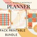 Groovy 70's Digital Download | Printable Planner Bundle | Digital ...