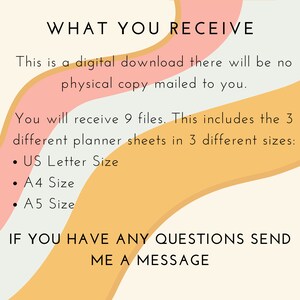 Groovy 70's Digital Download | Printable Planner Bundle | Digital ...