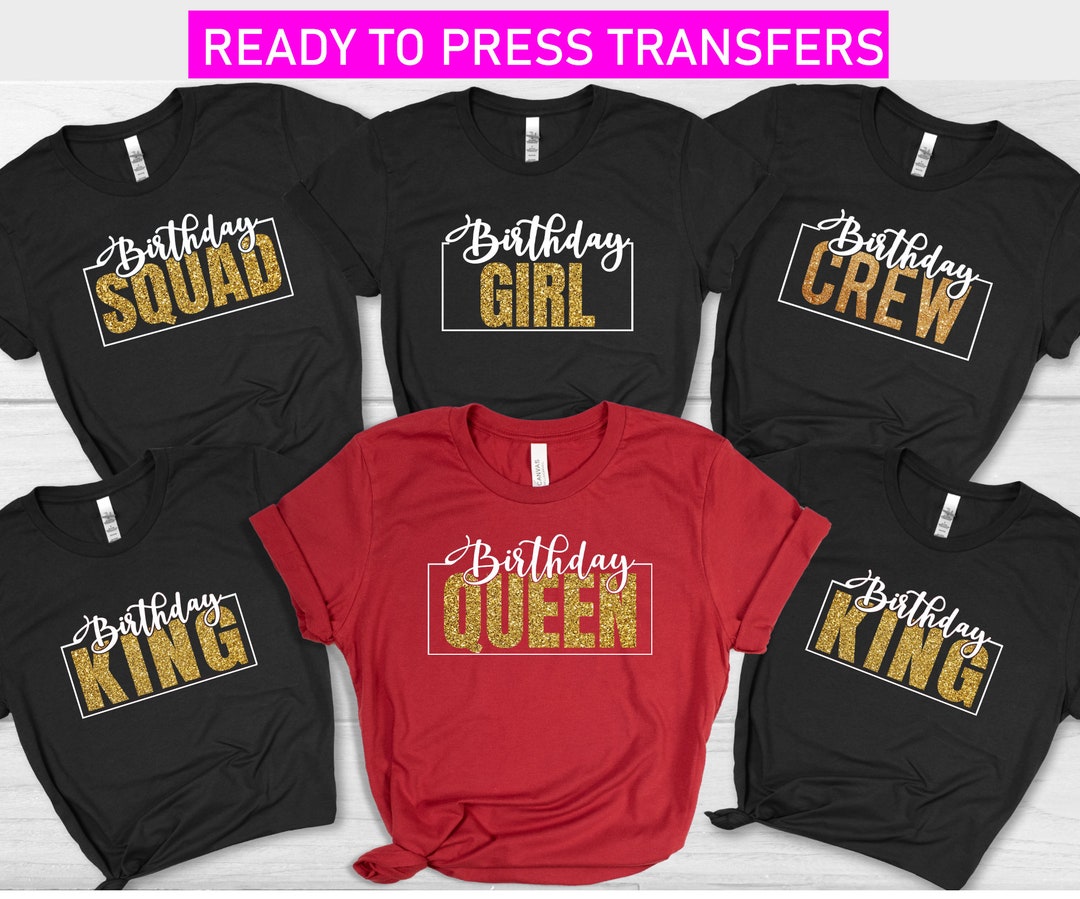 Birthday Girl, Birthday Crew, Birthday Shirt ,birthday Party Ready to ...