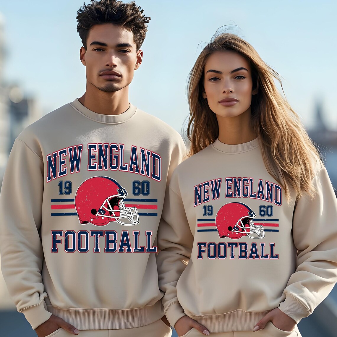 New England Retro Style Iron on Transfer, Ready to Press Vintage Style ...