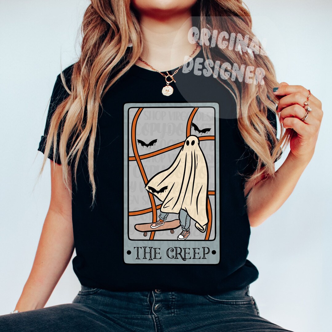 The Creep It Real Tarot Card Retro Halloween Png Retro - Etsy