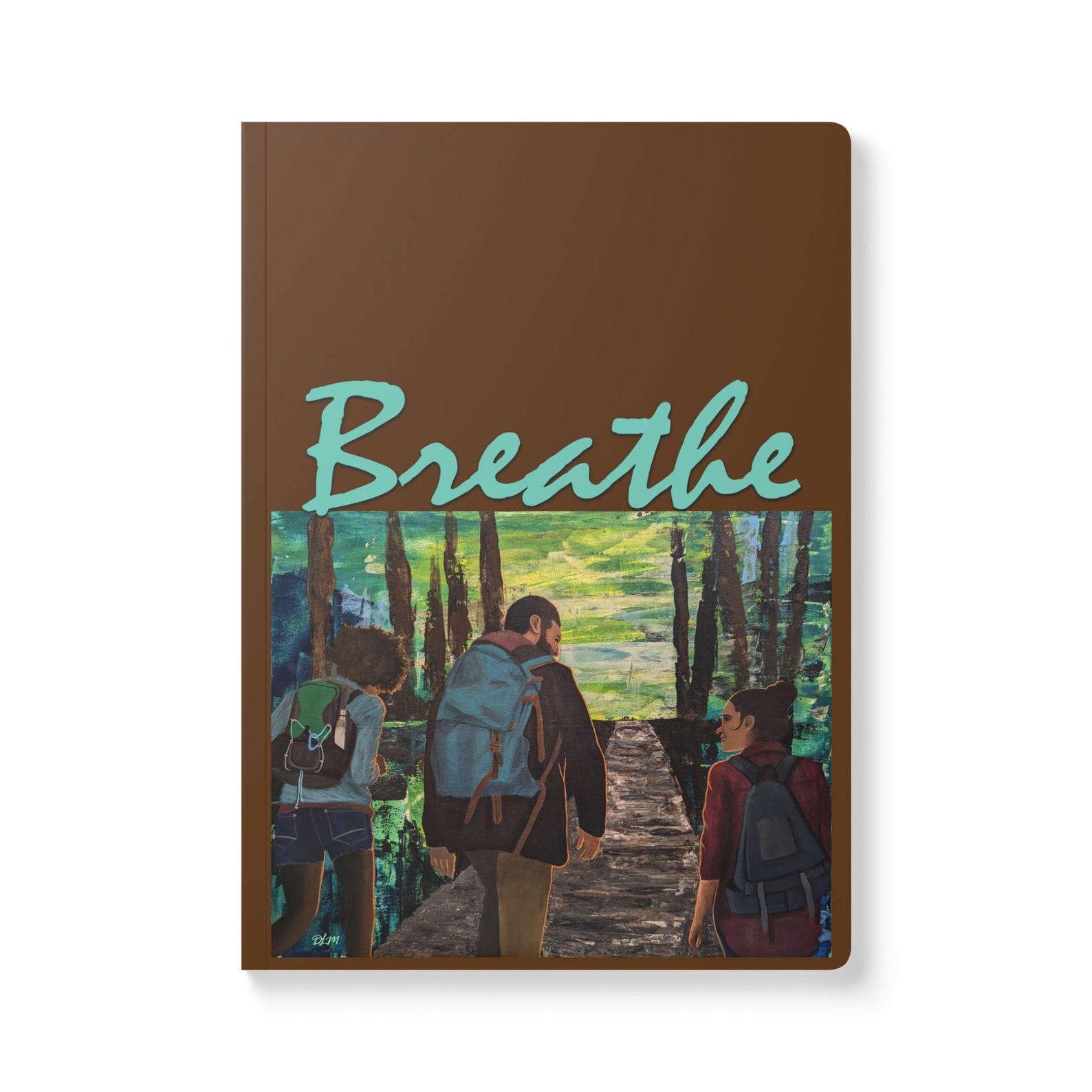 Nature-inspired Softcover Journal, Breathe, Travel Journal ...