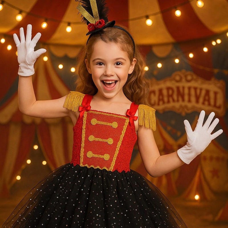 Toddler Girl Ringmaster Outfits - Etsy