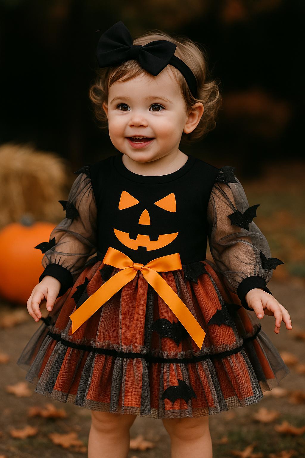 Baby Girl Pumpkin Patch Outfit