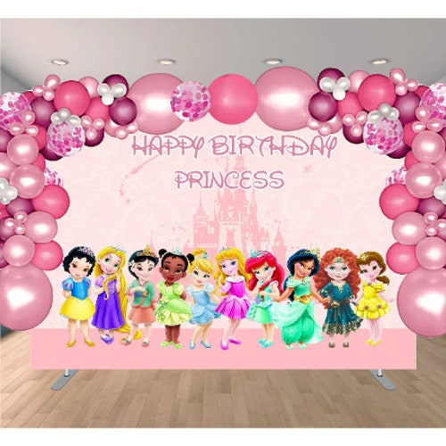 Pink Princess Backdrop Cute Little Princesses 7x5ft Backdrop - Etsy