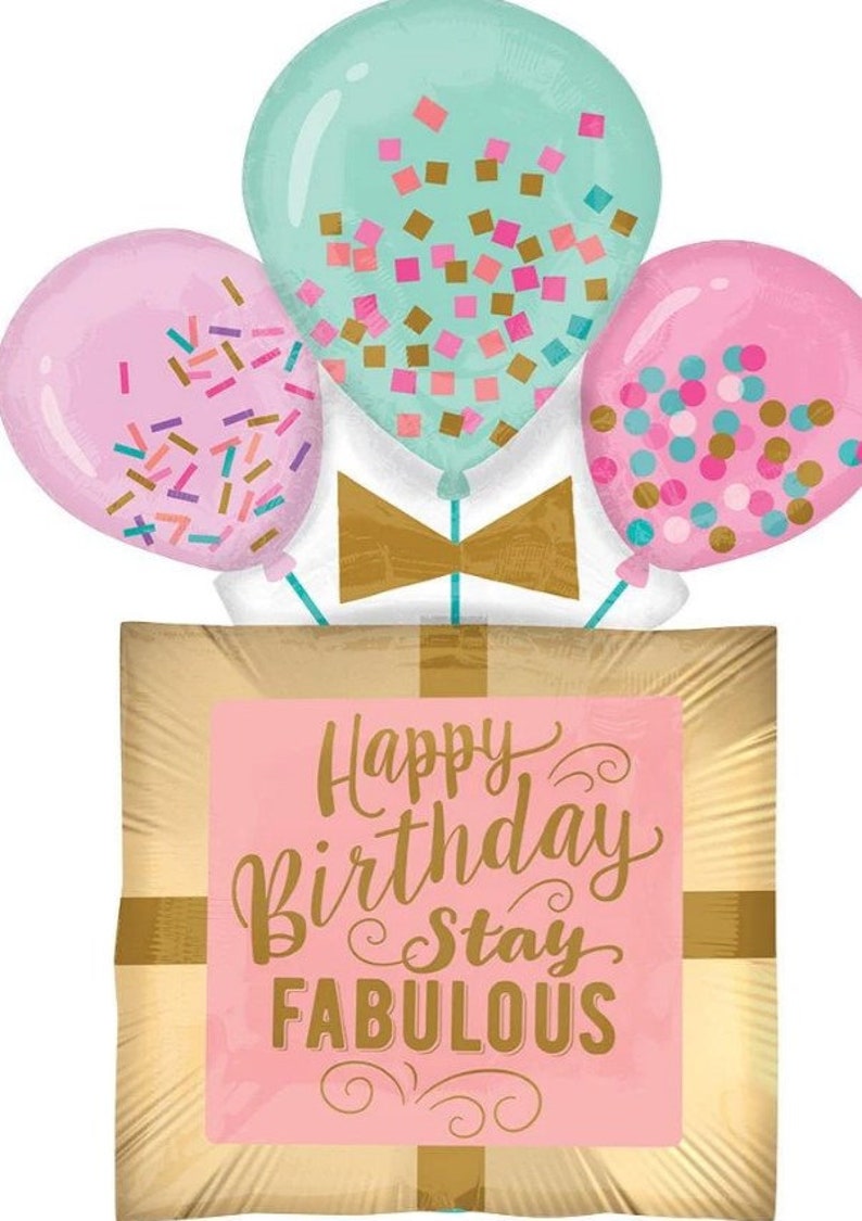 Deluxe Happy Birthday Stay Fabulous Birthday Gift 32 - Etsy