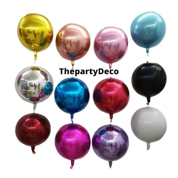 Foil Sphere Balloon - Etsy