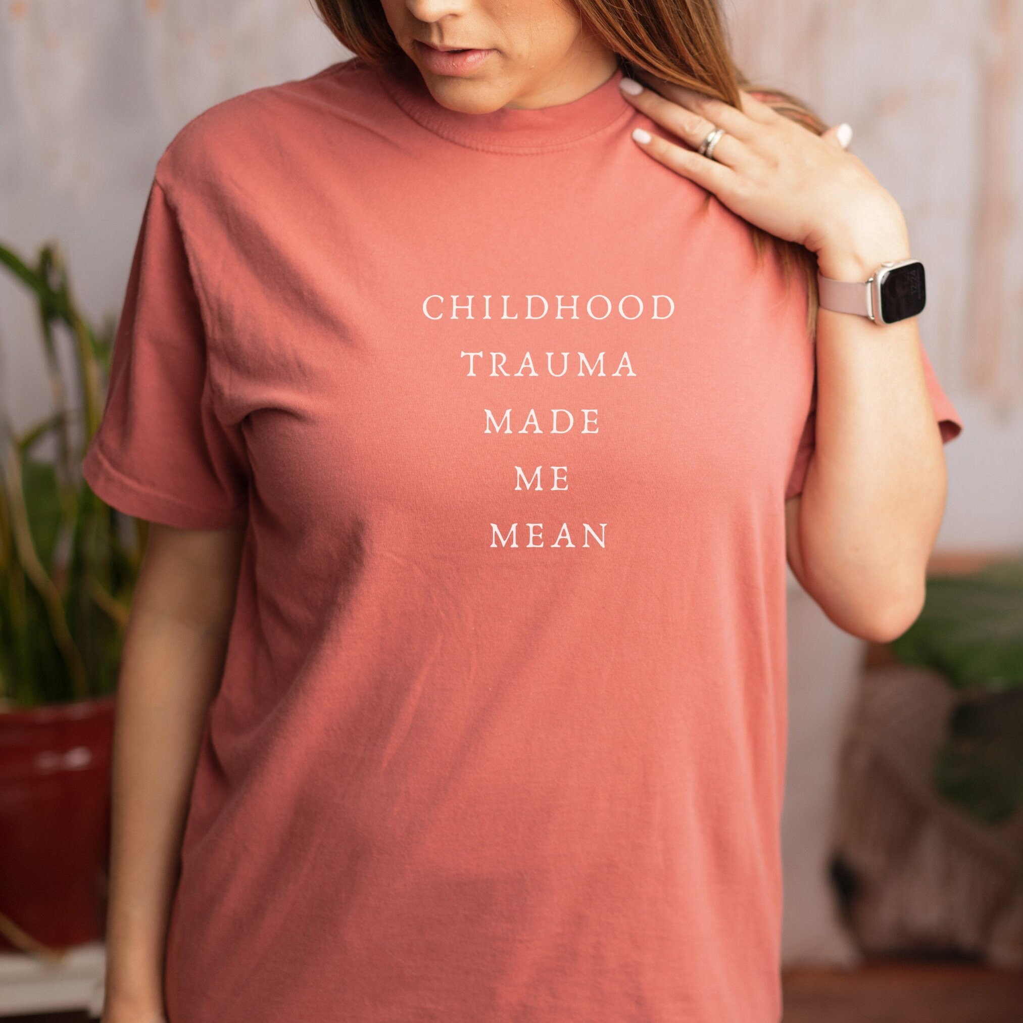 Trauma Shirt, Childhood Trauma, Angry Tee, Mental Health Shirt, Comfort ...