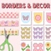 Spring Butterfly Bulletin Board Kit, Retro Spring Classroom Decor, Boho ...