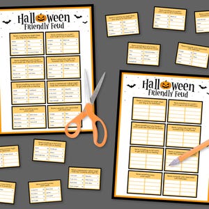 Halloween Party Games for Adults, Printable Halloween Games for Office ...