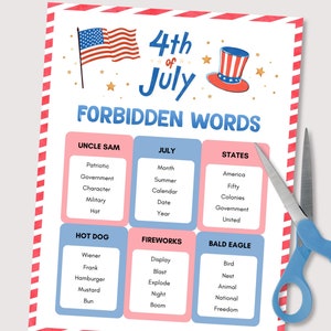4th of July Games Bundle, Printable Fourth of July Party Games, July ...