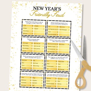 New Years Party Game Bundle, New Years Eve Party Games, Holiday Party ...
