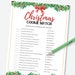 Christmas Cookie Game, Printable Christmas Party Game, Christmas Cookie ...