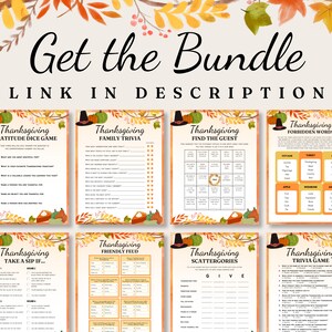 Thanksgiving Scattergories, Thanksgiving Party Game, Thanksgiving ...