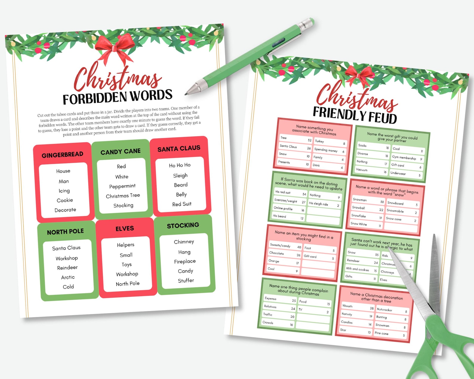 Office Holiday Party Games, Christmas Games for Office Party, Adult ...