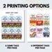 Printable Good Luck Candy Gift Tags for Kids Sports Teams, Treat Label ...