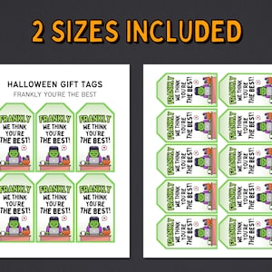 Halloween Appreciation Gift Tags, Halloween Staff Appreciation Tags ...