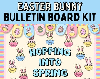Spring Bulletin Board Kit PRINTABLE Classroom Decor March - Etsy