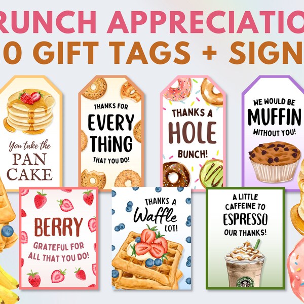 Employee Appreciation Breakfast Sign - Etsy