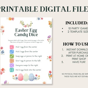 Easter Games Bundle, Printable Easter Party Games, Easter Games for ...