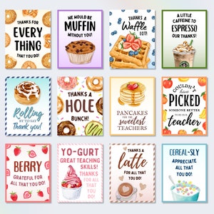 Teacher Appreciation Signs Printable, Teacher and Staff Appreciation ...