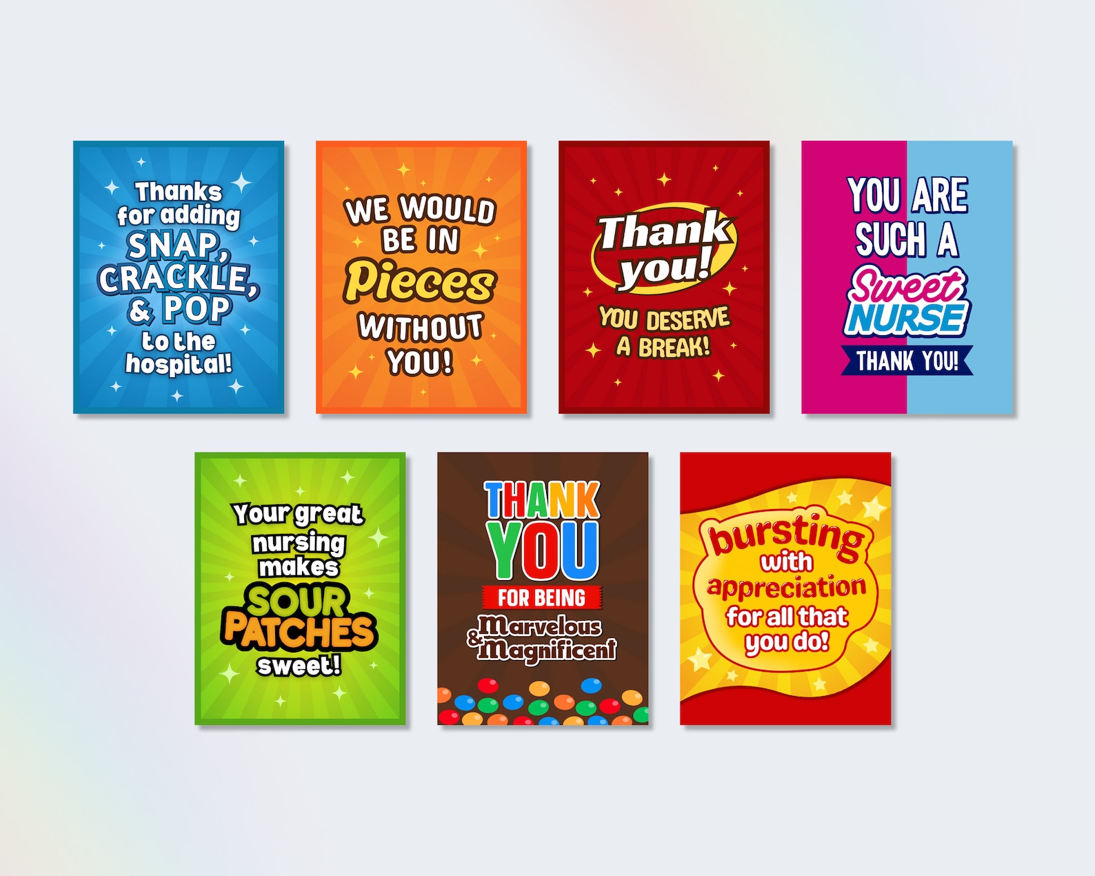 Nurse Appreciation Signs Printable, Nurses Week Lunch Appreciation Sign ...