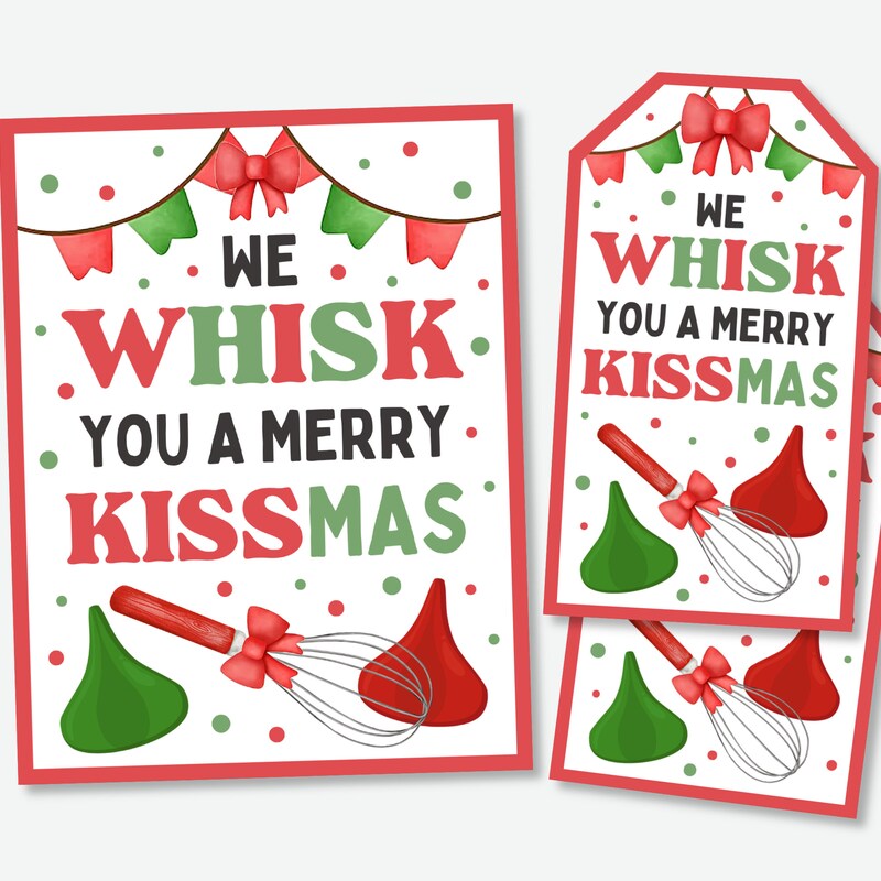 We Whisk You a Merry Christmas - Etsy