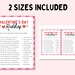 Valentines Day Riddles Quiz, Valentines Day Party Game, Valentines Day ...