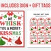 We Whisk You A Merry Christmas Tag, Christmas Baking Gift Tag ...