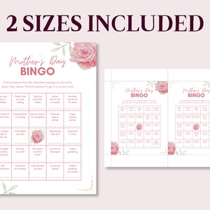 Mothers Day Game Bundle, Mothers Day Printable Game, Mothers Day Party ...